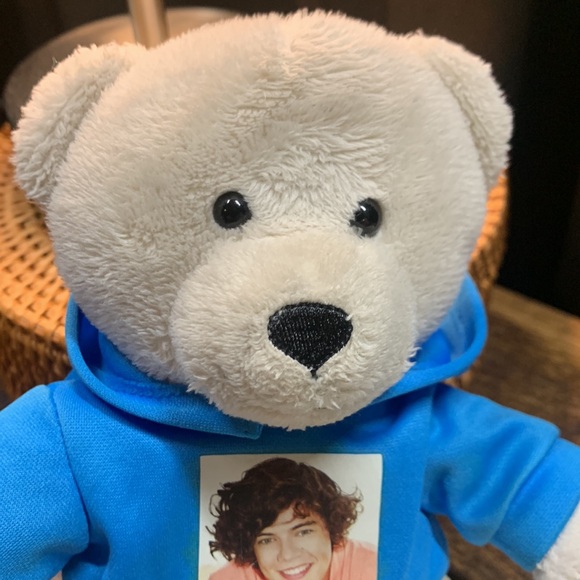 Other | 212 One Direction 1d Istar Teddy Bear In Hoodie Harry Styles ...
